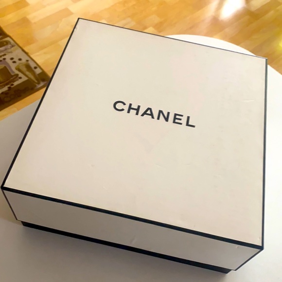 CHANEL | Storage & Organization | Chanel Empty Storage Gift Box Black ...